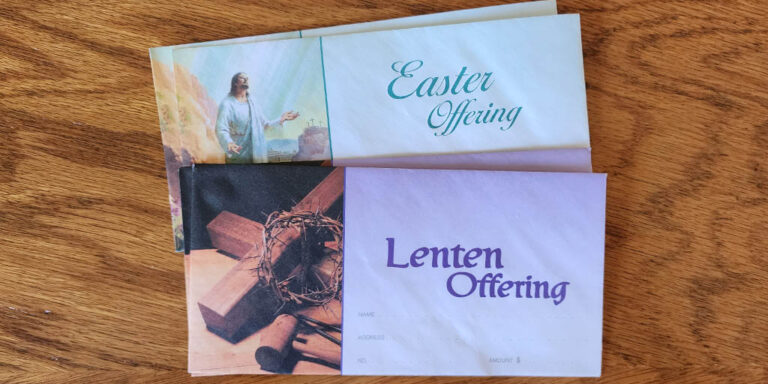 Lent & Easter Envelopes – Holy Redeemer